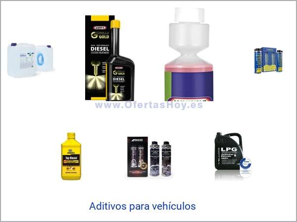 Ofertas en Aditivos para vehículos Hoy - Precios, descuentos y reseñas.